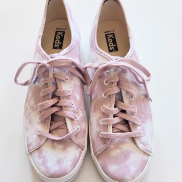 Keds | Shoes | Keds Womens Organic Canvas Surfer Sneakers Purple Tie ...